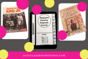 How To Use A Reading Response Journal To Research Dr. Martin Luther ...