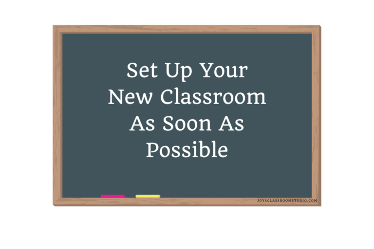 7 Back To School Tips For New Teachers - Joys Classroom Studio